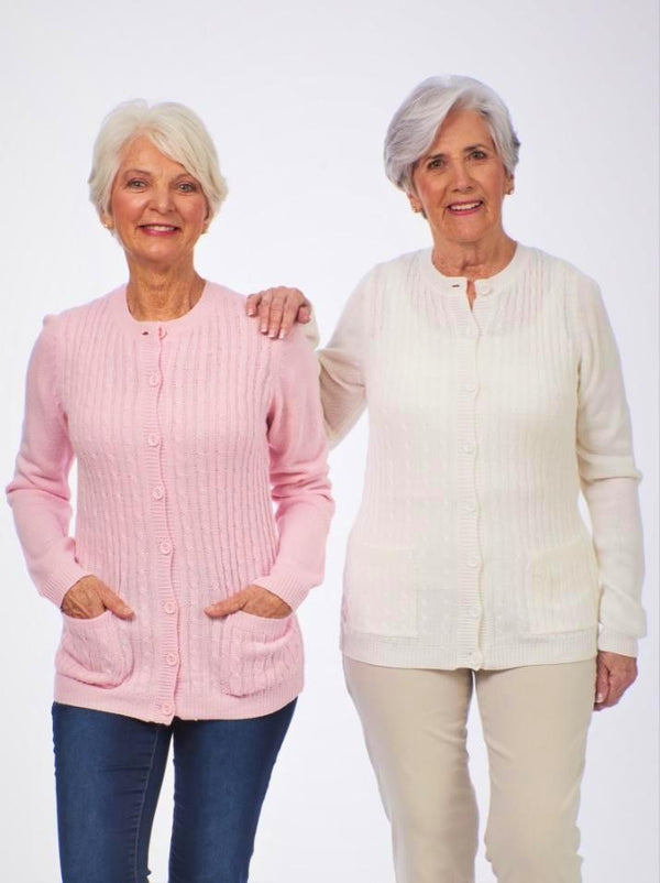 Adaptive Classic Cardigan I Resident Essentials