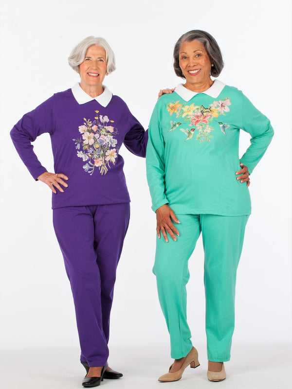 Long Sleeve Knit Outfit- Adaptive