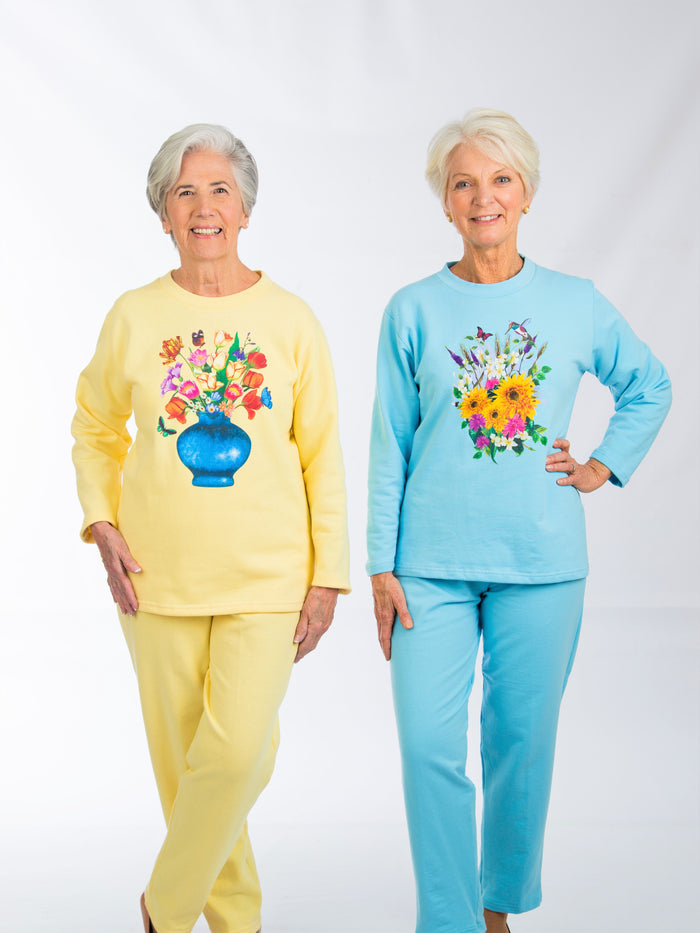 Adaptive Clothing Sets | Matching Outfits for Elderly Women | Resident ...